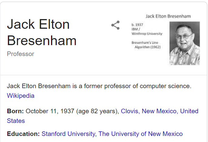 Bresenham 直线算法 - 知乎