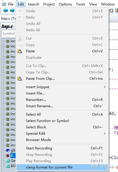 在Keil、IAR、VSCode IDE中使用Clang-Format - 知乎