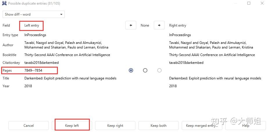 bib文件如何快速去重？JabRef了解一下！ - 知乎
