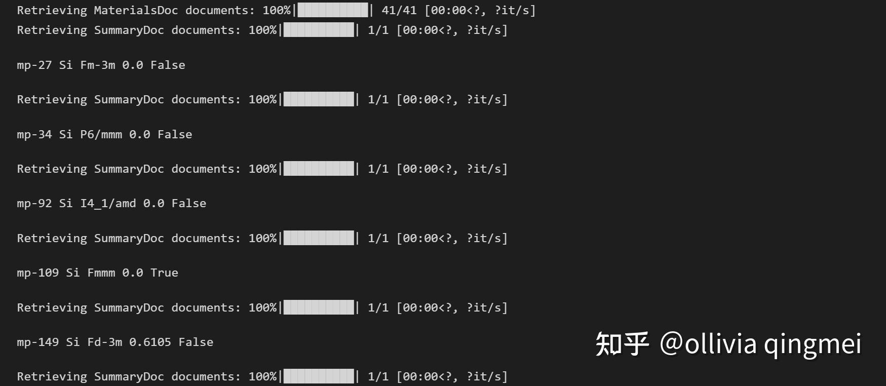 Materials Project API使用指南 - 知乎