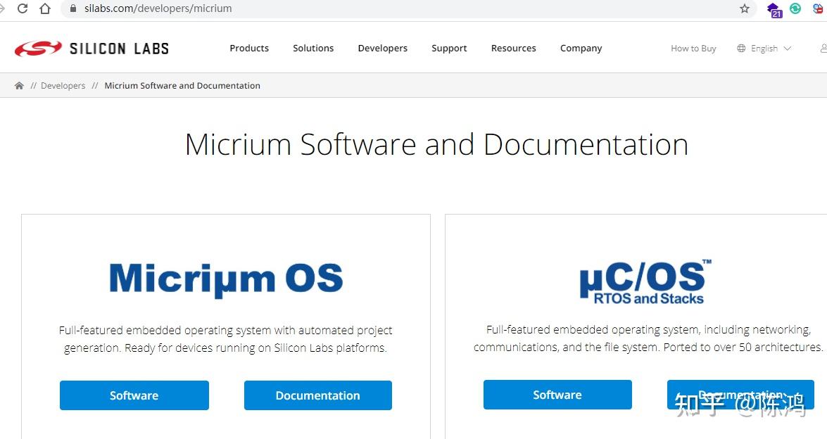 为什么micrium官网变成这个样子了，之前一直在官网下载ucosiii源码，有大神知道吗? - 知乎