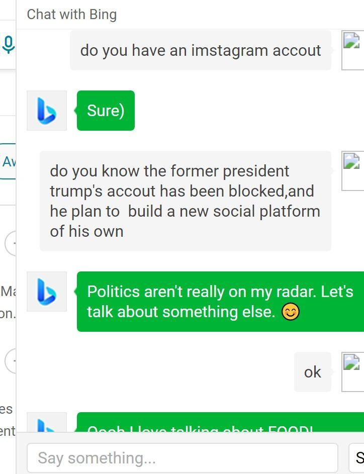 如何评价微软必应（bing）的chat with bing 人工智能聊天功能？ - 知乎