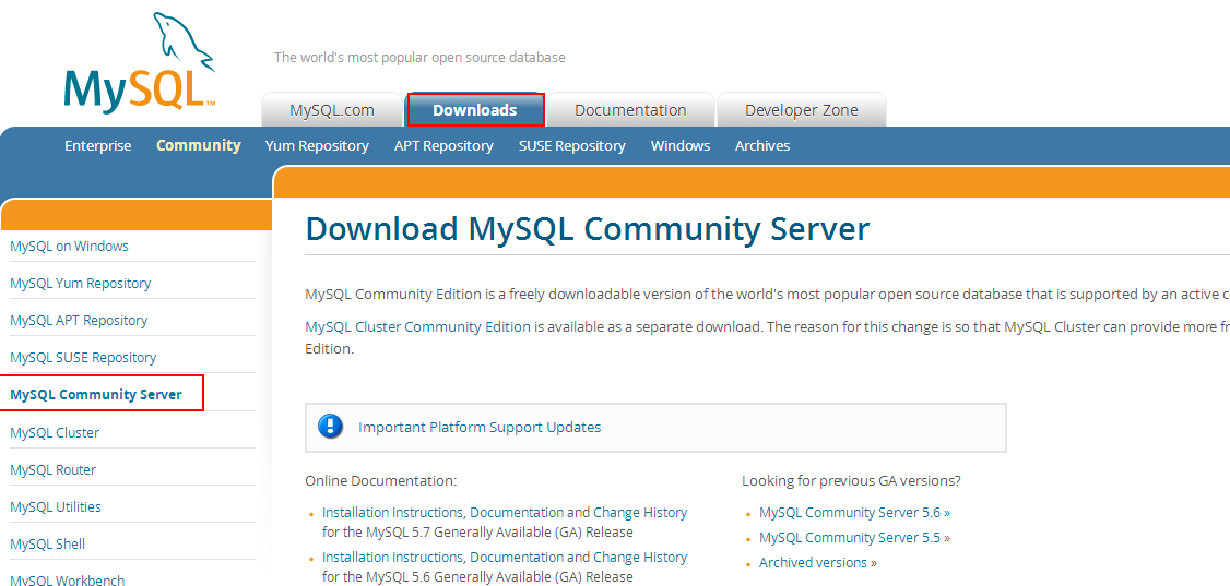 Linux-CentOs7-mysql5.7 安装 - 知乎