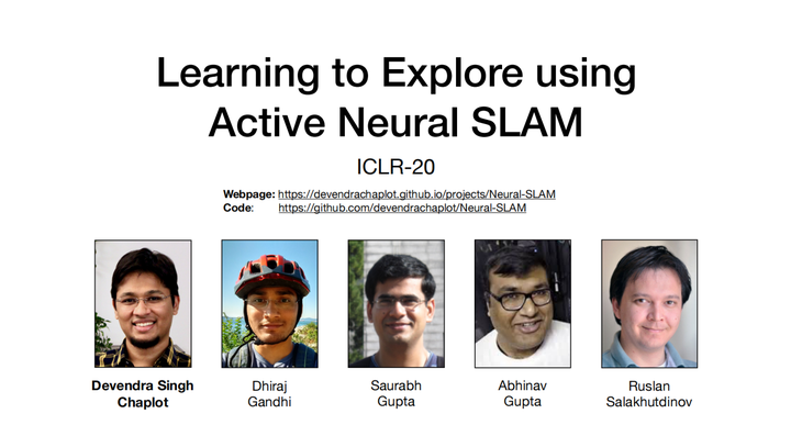 【Reading】Learning to explore using activate neural SLAM 使用主动神经SLAM学习探索 - 知乎