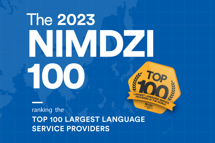 The 2023 Nimdzi 100: The Ranking of the Top 100 Largest Language ...