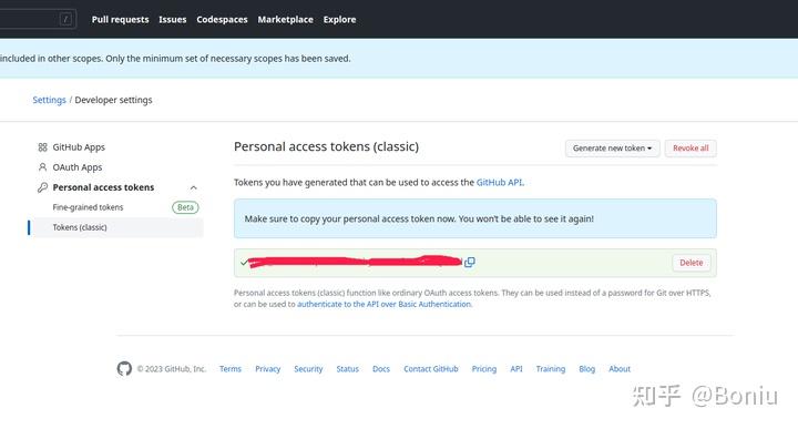 gitHub 下载自己代码报错： remote: Support for password authentication was removed on August 13, 2021. - 知乎