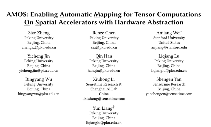 AMOS[ISCA'22] 论文阅读 - 知乎