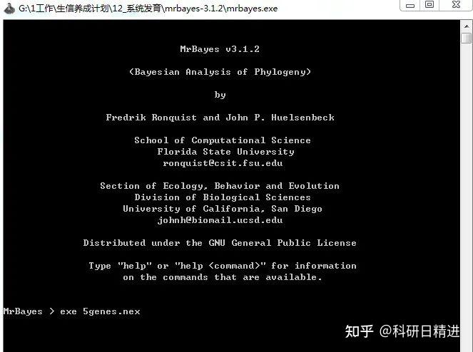 mrbayes教程：系统发育树的构建 - 知乎