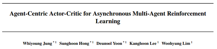 【MARL】Agent-Centric Actor-Critic - 知乎