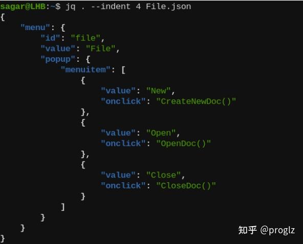 在 Linux 命令行中格式化输出 json - 知乎
