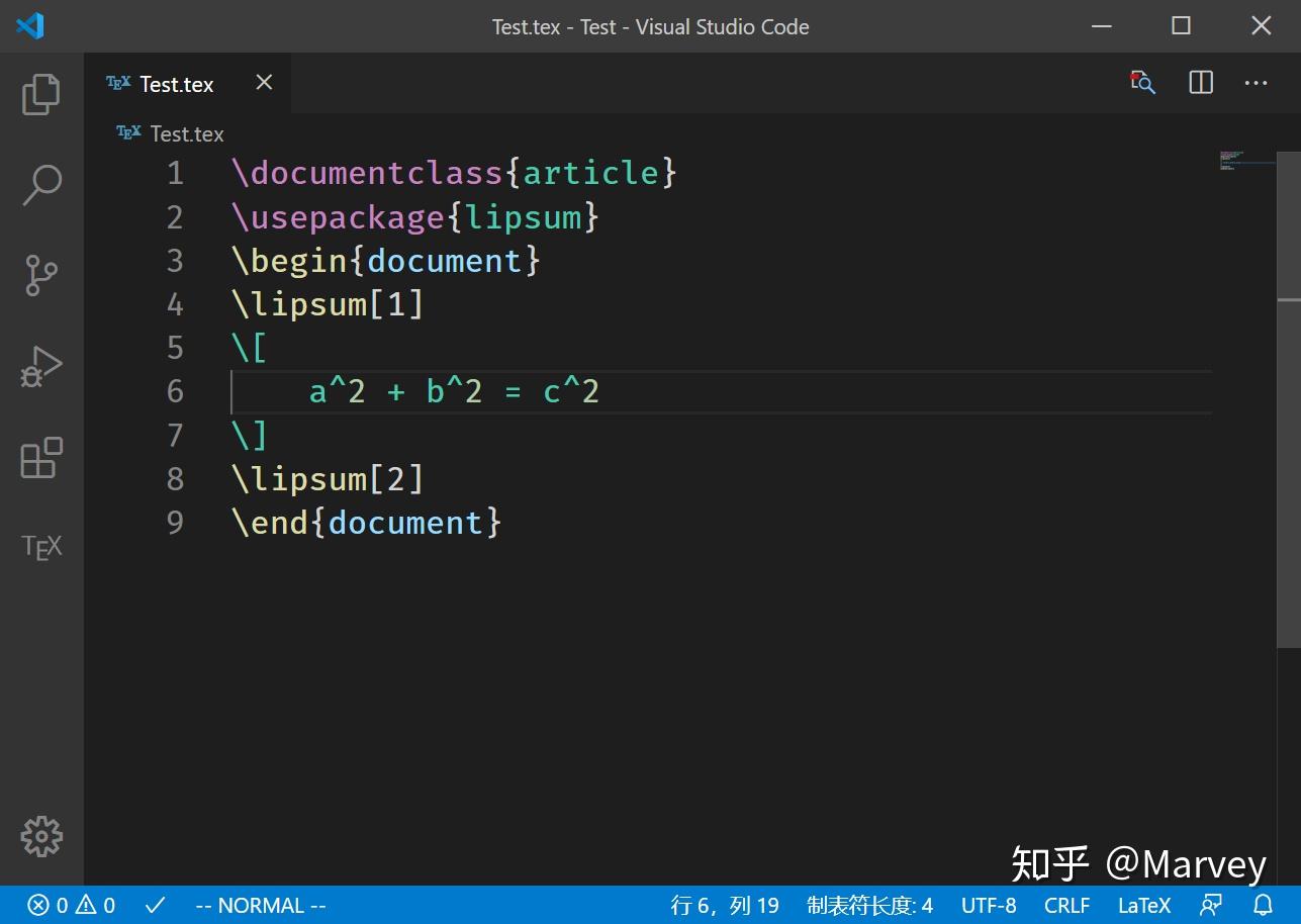使用VSCode编写LaTeX - 知乎