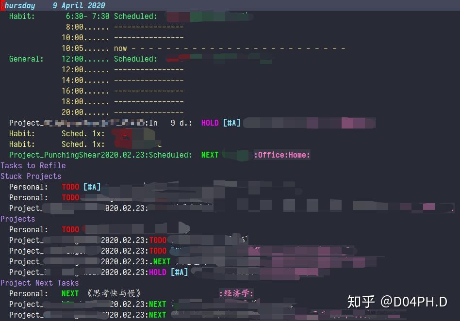 日程管理GTD：Emacs+Org-mode+WebDav - 知乎