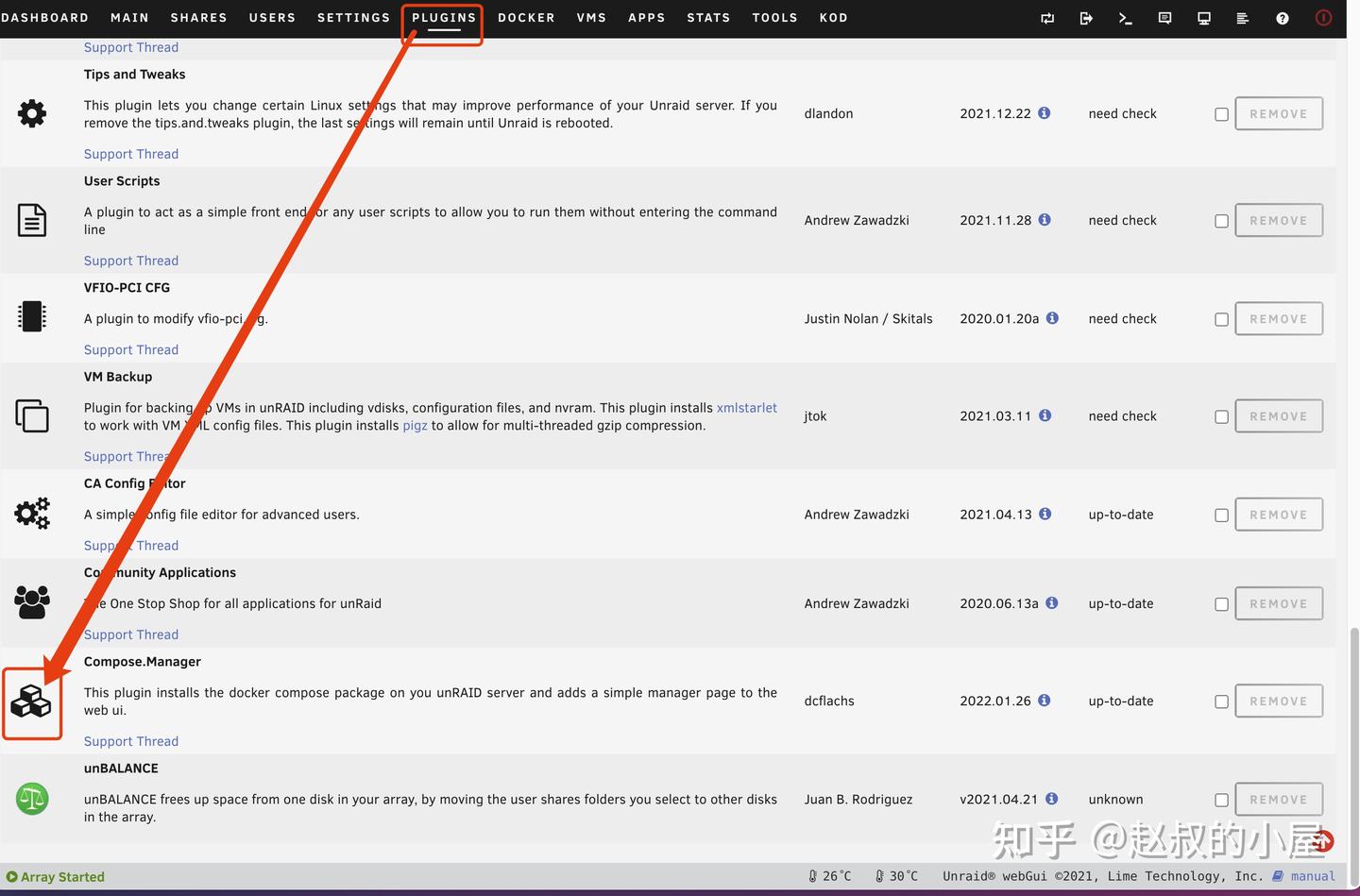 Unraid安装Docker Compose - 知乎