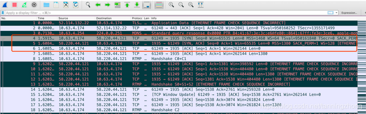 通过 wireshark 抓包了解直播流媒体RTMP协议基本过程 - 知乎