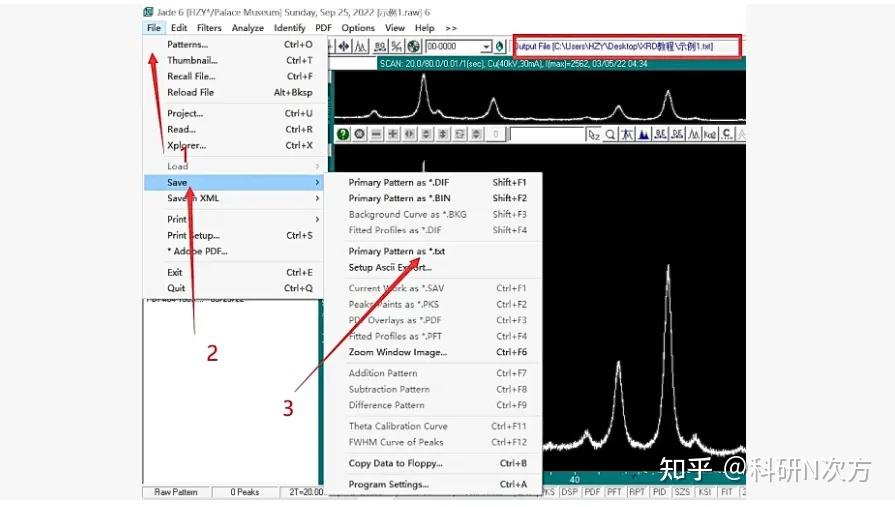 科研干货 | jade+origin处理XRD数据，必看！ - 知乎