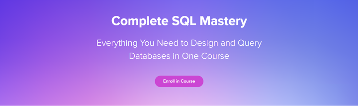 MySQL课程：Complete SQL Mastery - 知乎