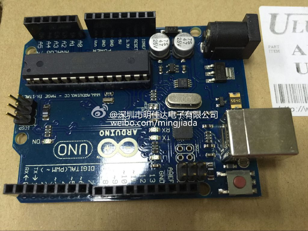单片机入门开发板 意大利原装Arduino uno r3 开发板 - 知乎