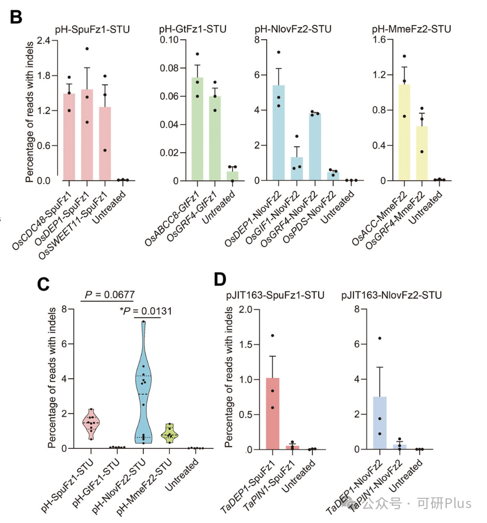 植物基因编辑新突破！OMEGA-Fanzor系统成功在植物中应用！效率可达50%！｜JIPB - 知乎