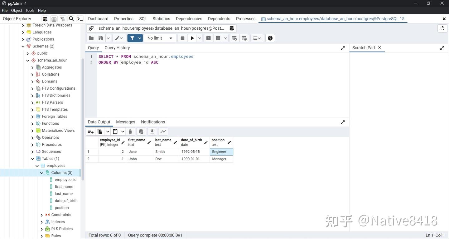 一小时实践入门 pgAdmin - 知乎