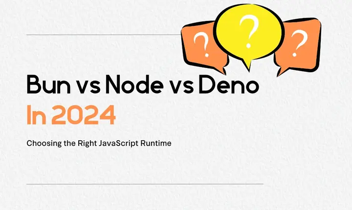 2024 年，你应该使用 Bun、Node.js 还是 Deno？ - 知乎
