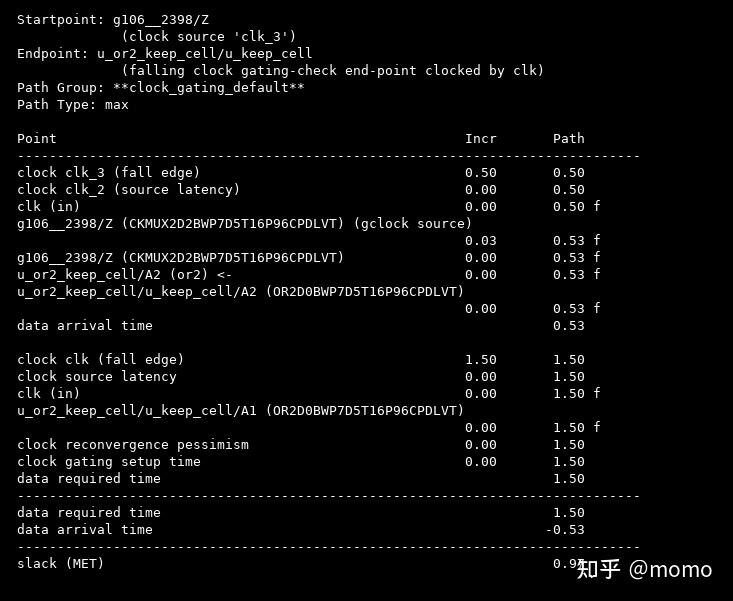 STA中的clock gating check - 知乎
