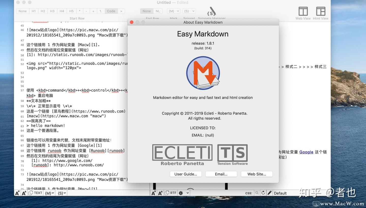 Markdown编辑器：Easy Markdown for mac - 知乎
