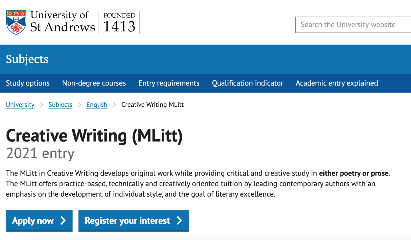 英国【创意写作】MA Creative Writing申请指南～（附各院校申请要求+学费） - 知乎