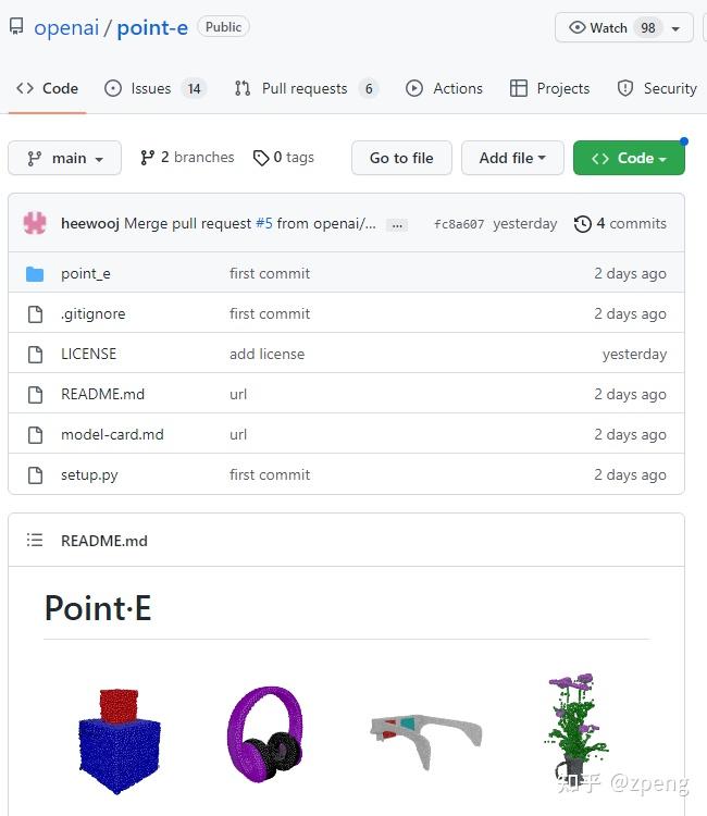 模型方法-创作能力很一般的3D模型Point-E - 知乎