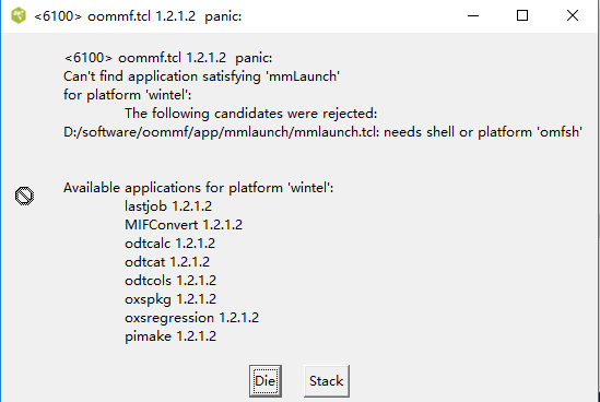 oommf和tcl/tk版本对应的重要性 - 知乎