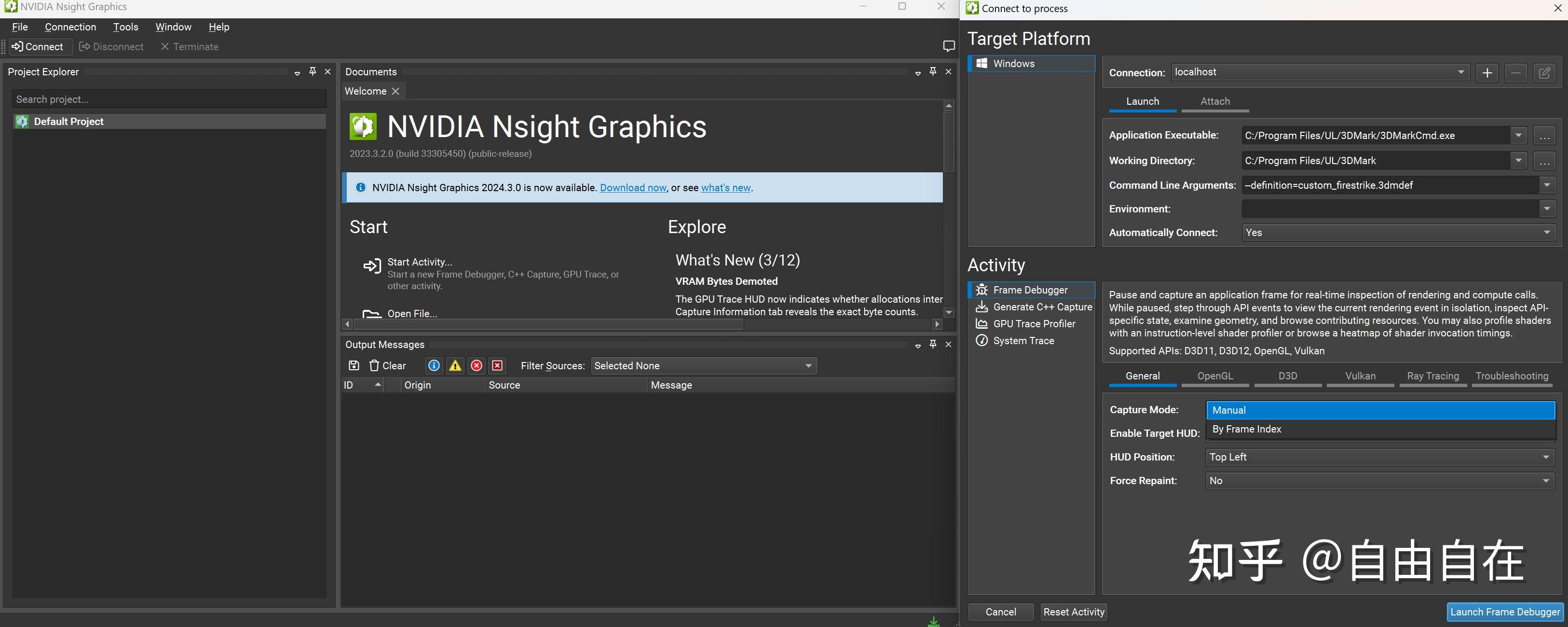 Nsight Graphics Frame Debugger and C++ Capture - 知乎