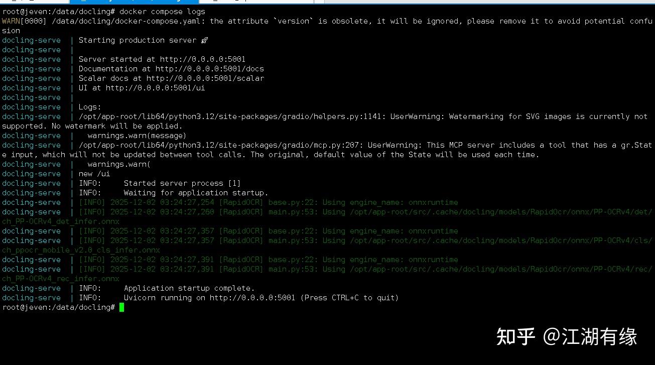 【Docker项目实战】使用Docker部署Docling开源文档处理工具 - 知乎