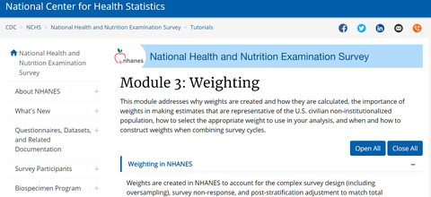 Nhanes数据库介绍及使用 - 知乎