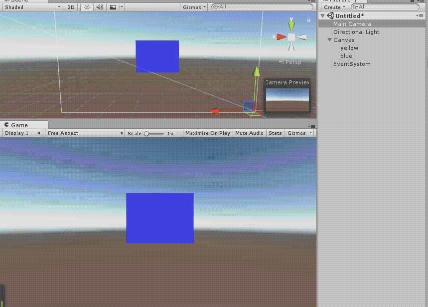 UNITY UI界面系统——画布 - 知乎