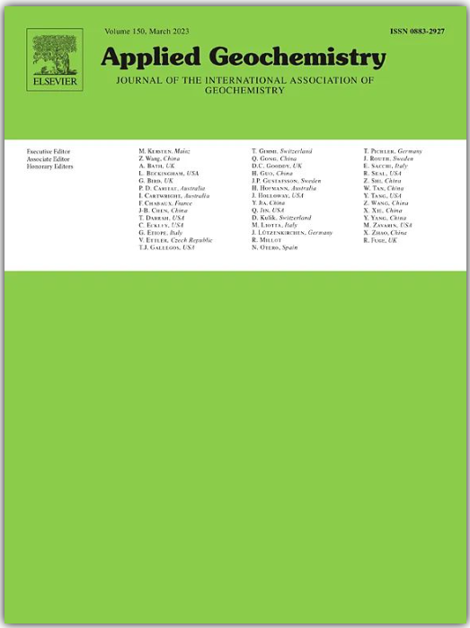 专题征稿｜Applied Geochemistry：水文地质学、环境科学和地热能源领域中同位素技术及应用 - 知乎