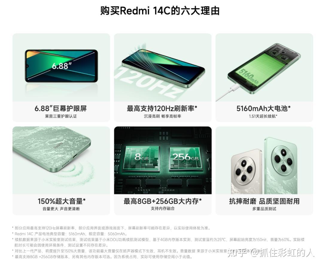 小米 redmi 14 C和13 C 那个性价比更高 或者更加适合家人用？ - 知乎