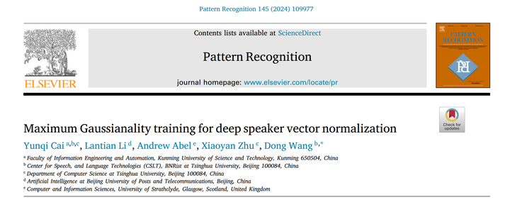 学术简讯 | Pattern Recognition：最大化高斯性准则 - 知乎