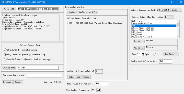 MODIS批量处理 - 知乎