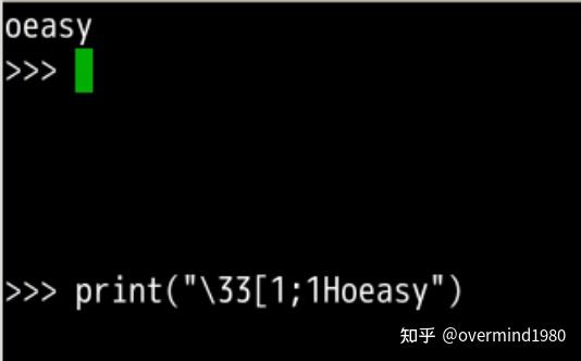 [oeasy]python0068_控制序列_清屏_控制输出位置_2J - 知乎