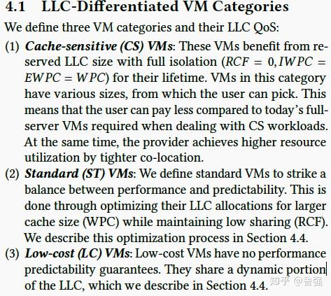 Provisioning Differentiated Last-Level Cache Allocations to VMs in ...