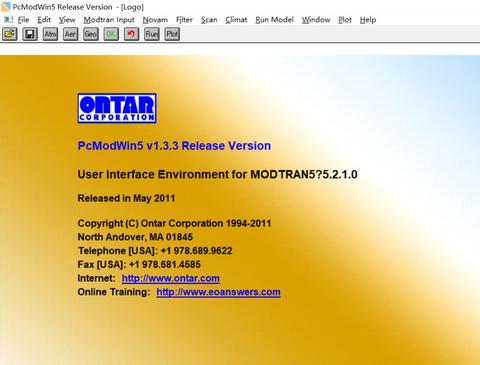 MODTRAN5大气辐射传输模式使用安装 - 知乎