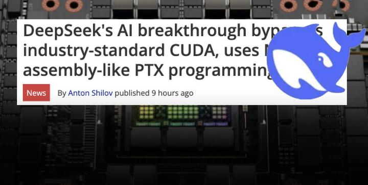 “DeepSeek甚至绕过了CUDA”，论文细节再引热议，工程师灵魂提问：英伟达护城河还在吗？ - 知乎