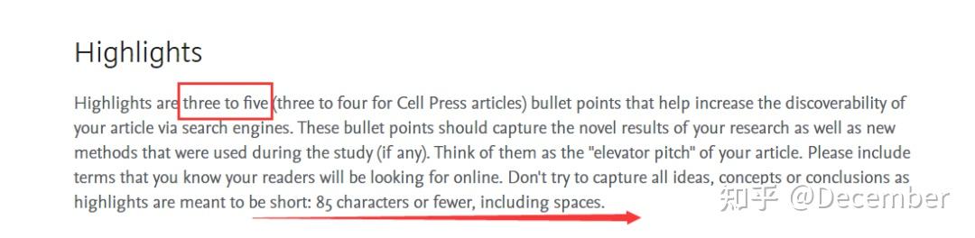 【投稿指南】投稿材料中的Highlights应该这样写！ - 知乎