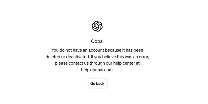 Oops!ChatGPT打不开？账号被封禁怎么办？Unauthorized! - 知乎