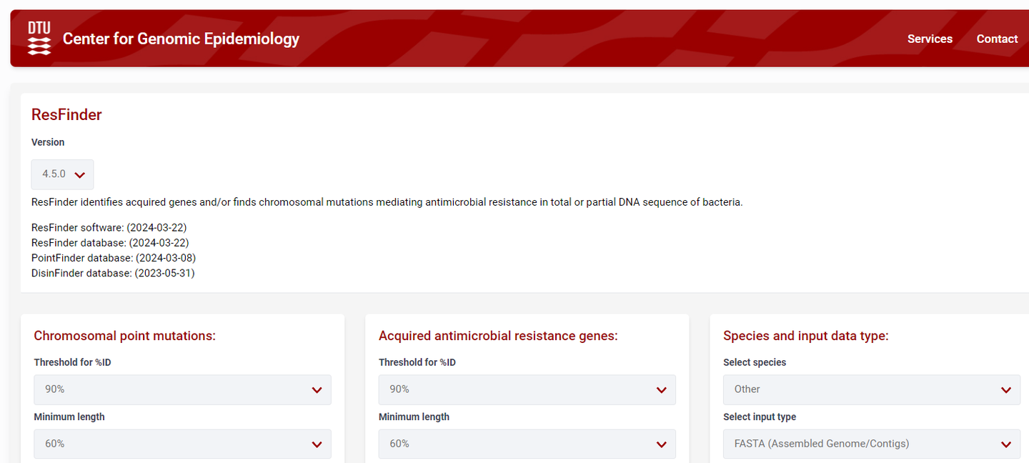 ResFinder:耐药基因预测 - 知乎