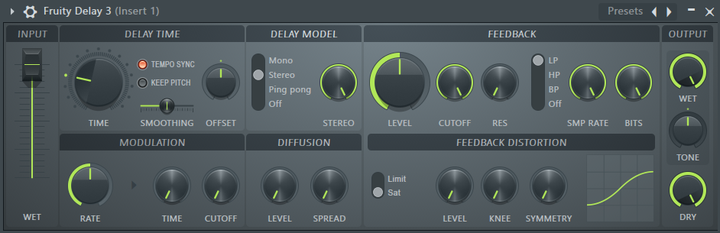 FL studio 20 官方使用手册 | Fruity Delay 3使用教程 - 知乎