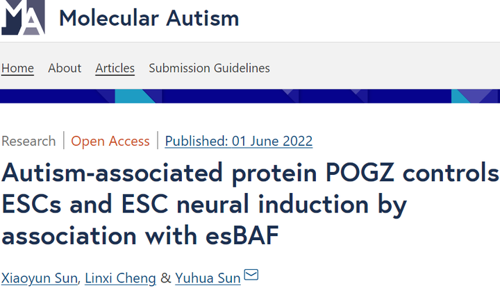 CUT&Tag项目文章丨中科院水生所孙玉华团队解析POGZ调控ESCs干性和神经诱导的分子机制 - 知乎