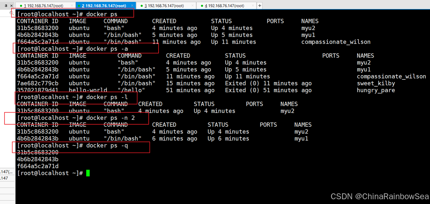 3. Docker 常用命令(详细说明附有截图) - 知乎