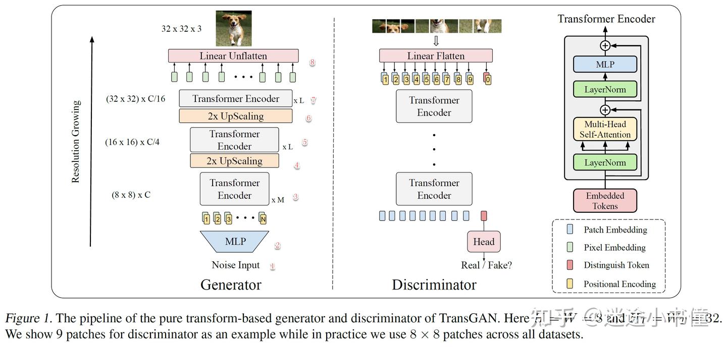 [细读经典+代码解析]TransGAN: 纯基于Transformer的GAN - 知乎