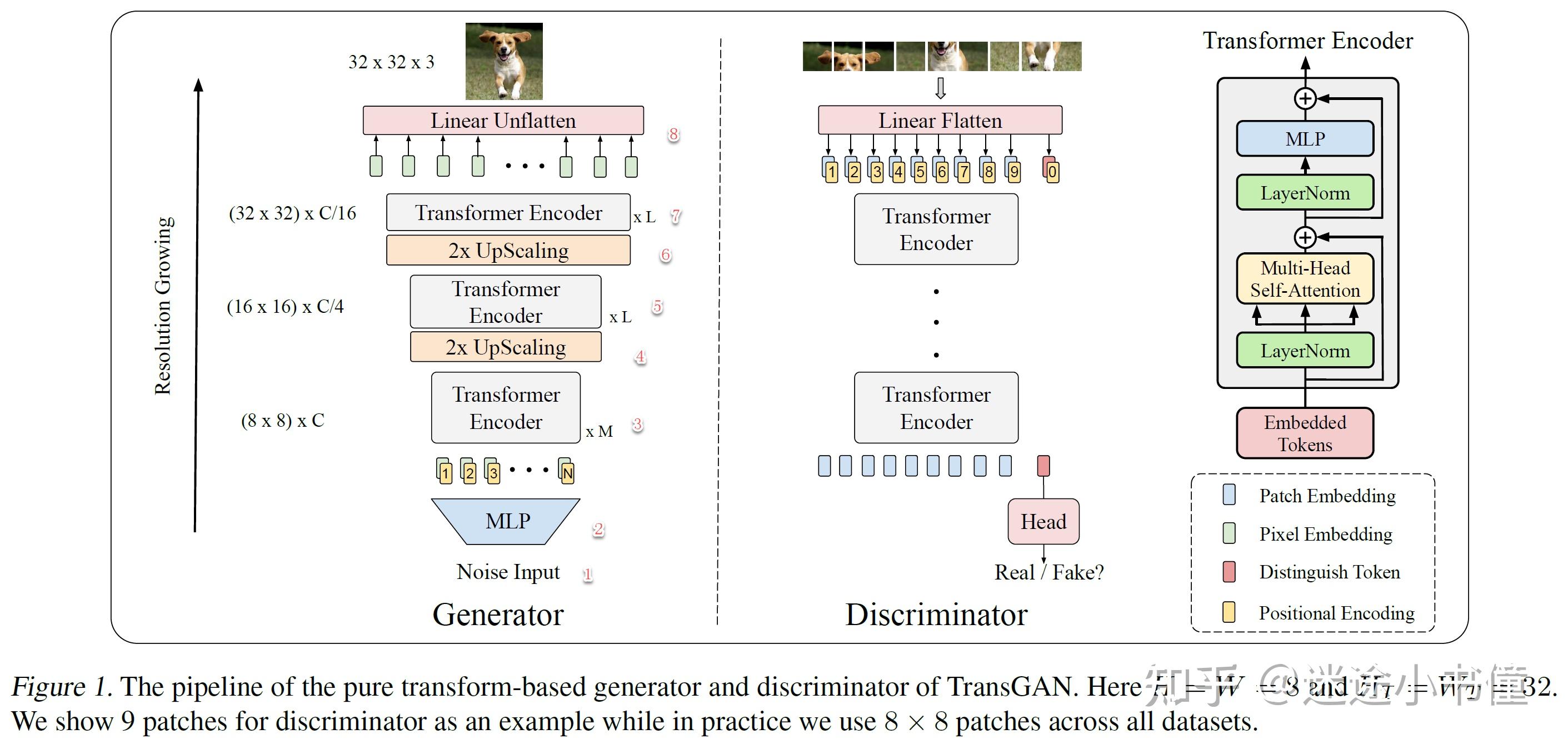 [细读经典+代码解析]TransGAN: 纯基于Transformer的GAN - 知乎