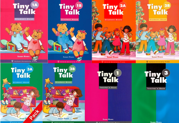 OXFORD Tiny Talk 1-3级 英国牛津儿童英语 （学生书+练习册+教师书+音频） - 知乎